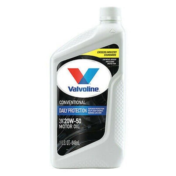 Valvoline 822344 1 qt. 20W-50 Conventional Motor Oil V10-822344 | Zoro