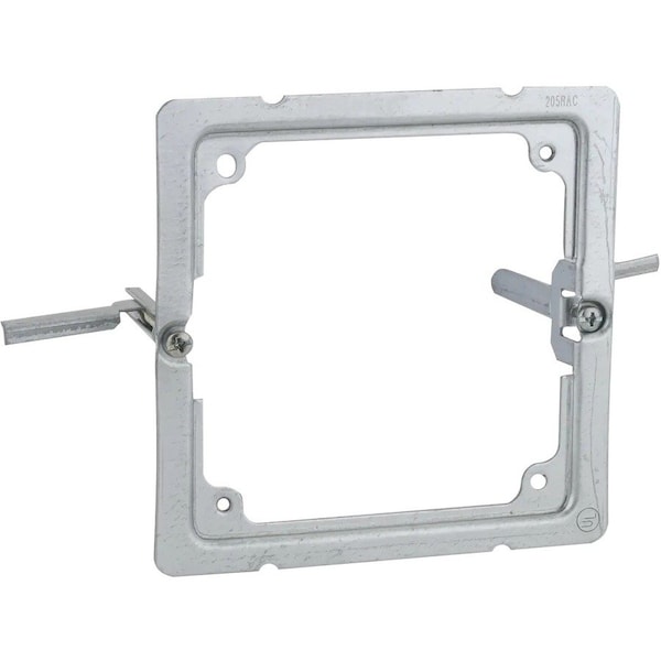Raco Ring, Galvanized steel, Square Box Type 205RAC | Zoro