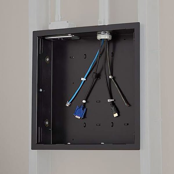 Chief Chief Large In-Wall Storage Box with Flange - For Flat Panel ...