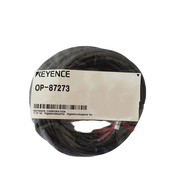 Keyence Pressure Sensor Connector Cable M12, L-shaped, 5 m, PVC OP ...