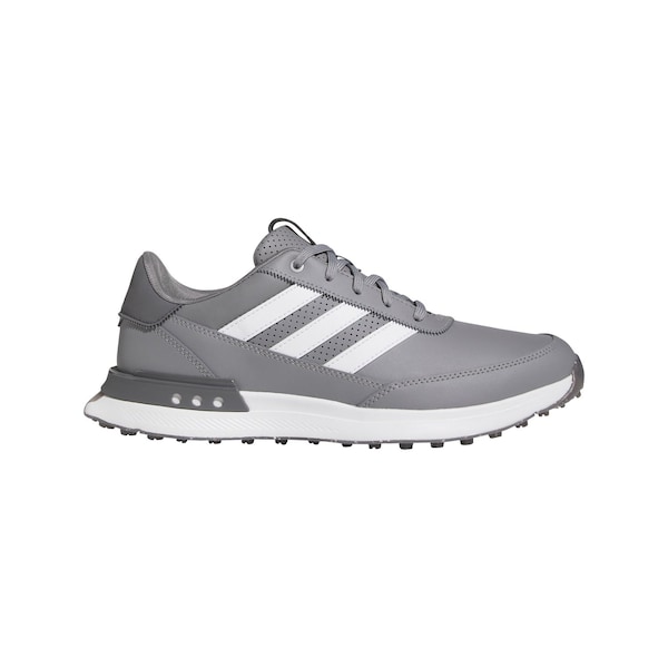 Adidas S2G 24 Leather Spikeless Golf Shoes - Grey Three/White/Grey Five ...