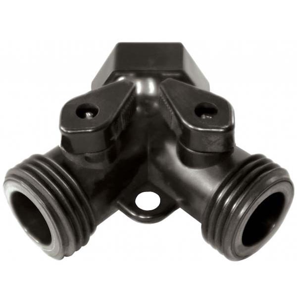 Vortex Garden Hose Shut Off Valve - 0.75 in. FGHT x 0.75 in. MGHT - 2 ...