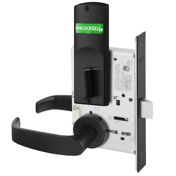 Sargent Grade 1 Bedroom or Bathroom Privacy Mortise Lock, L Lever, LN ...