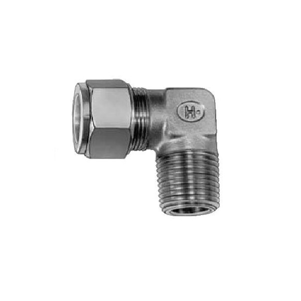 Gyrolok Male Elbow: LM/ME, LM/MC 20MM x 3/4in Male NPT 316SS ...