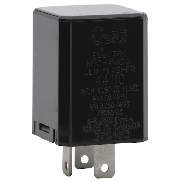 Grote Flasher, 3-Pin LED Applications 44110 | Zoro