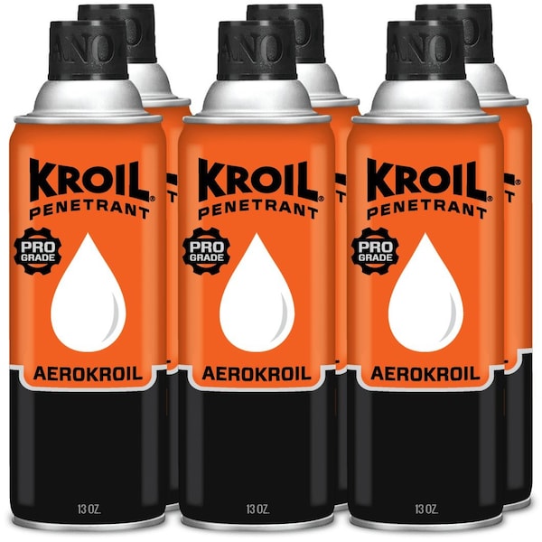 Kroil 13 Oz. Penetrant Original (aka AeroKroil), Penetrating Oil ...