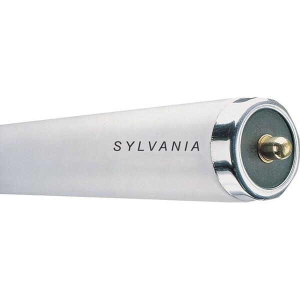 Sylvania Fluorescent Bulb, 75 W, T12 Lamp, Single Pin Lamp Base, 3872 Lumens, 4100 K Color Temp ...