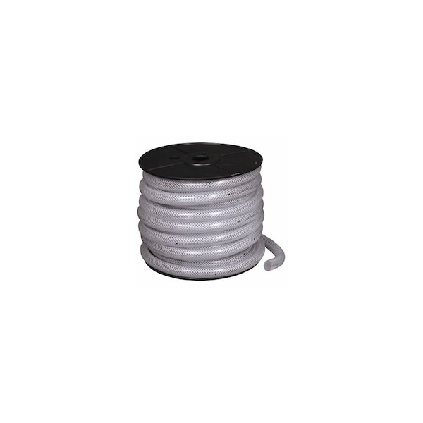 Apache Hose & Belting Co. Reinforced Clear Vinyl Tubing, Flexible, 3/8 ...