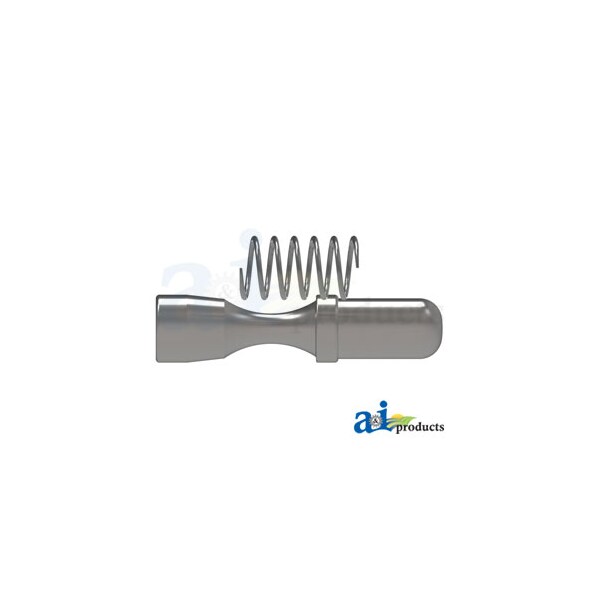 A & I Products Quick Disconnect Pin Kit 1-3/8" 21 Spline 5" x2" x1" A ...