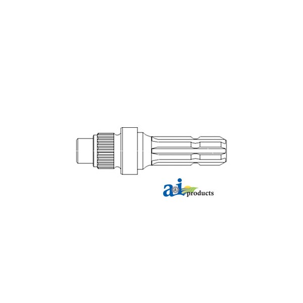 A & I Products Shaft, PTO (540 RPM) 10" x3" x3" A-47130743 | Zoro