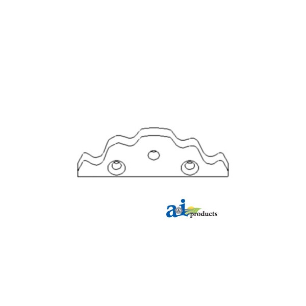 A & I Products Plate, Shift Detent w/ Rivets (Transmission Speed Cover ...