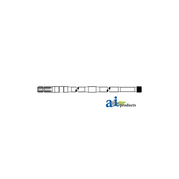 A & I Products Shaft, PTO (540 RPM) 42" x2" x2" A-L39949 | Zoro
