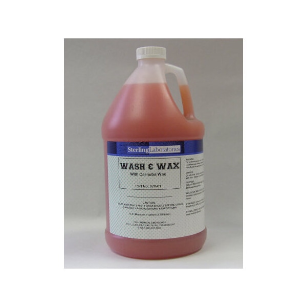 Car Dealer Depot Wash & Wax With Carnauba, Spot Free Drying 670 | Zoro