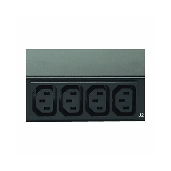 Eaton PDU, Rack Mounted, (8) C13, (1) C19, C20, 0 ft., Black ...