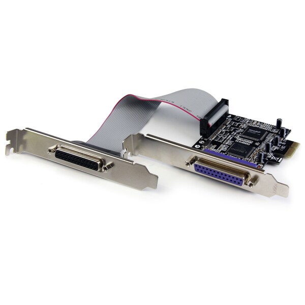 Startech.Com 2Port PCIe Parallel Card - PCI Express Dual Profile 2x ...