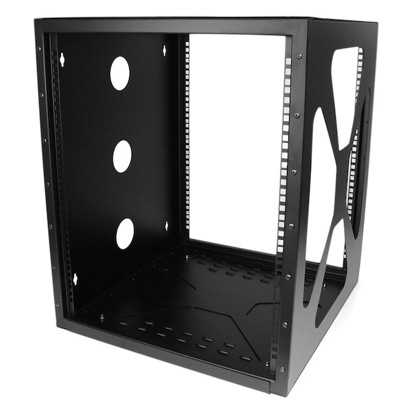 Startech.Com 12U 19in Wall Mount Side Mount Open Frame Rack Cabinet ...