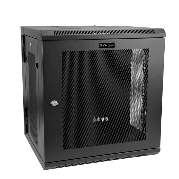 Startech.Com 12U Server Rack Enclosure with Hinge - Wall Mount Rack ...