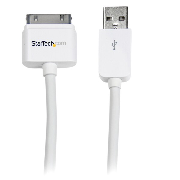 Startech.Com 3m Long Apple 30-pin Dock Connector to USB Cable iPhone ...