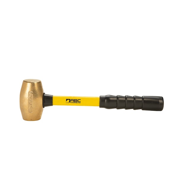 Abc Hammers 6 lb. Brass Hammer with 16 Fiberglass Handle ABC6BFB | Zoro