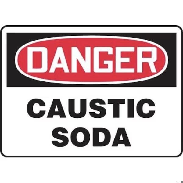 Accuform OSHA DANGER SAFETY SIGN CAUSTIC FRMCHG006XV FRMCHG006XV | Zoro