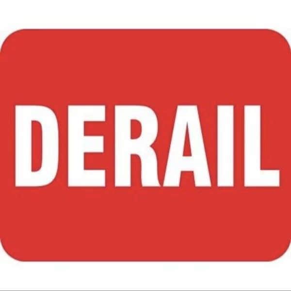 Accuform RAILROAD CLAMP SIGN DERAIL 12 in X 15 in FRR361RD | Zoro