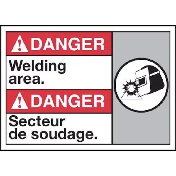 Accuform BILINGUAL ANSI DANGER SAFETY SIGN MAFC153VA MAFC153VA | Zoro