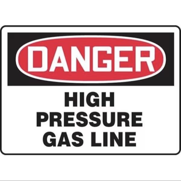 Accuform OSHA DANGER SAFETY SIGN HIGH MCHG069VA MCHG069VA | Zoro