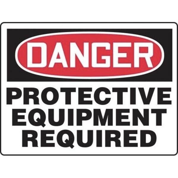 Accuform BIGSIGNS OSHA DANGER Safety Sign HARD MPPE152XL | Zoro