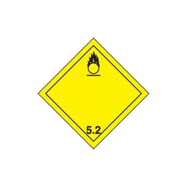 Accuform TDG PLACARD CLASS 5 273MM x 273MM TCP522FV25 TCP522FV25 | Zoro