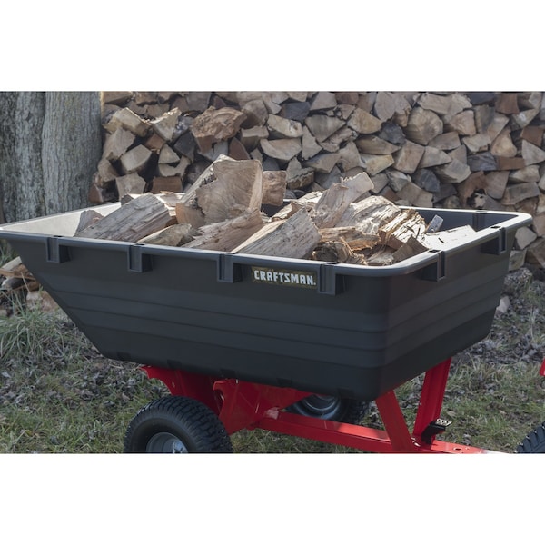 Craftsman 10 Cu. Ft. Poly Cart CMX-GZ-BF-71-24489 | Zoro