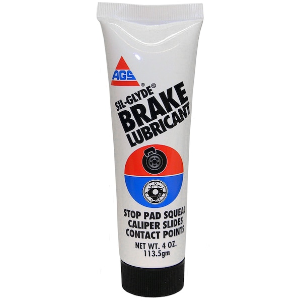 Ags Sil-Glyde Silicone Brake Lubricant, Tube, 4 oz BK-4 | Zoro
