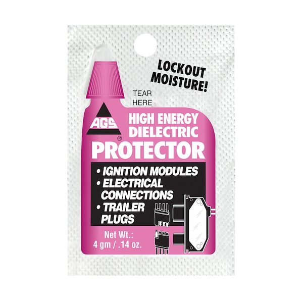 Ags Dielectric Grease Protector, 4g, PK25 DP-1 | Zoro