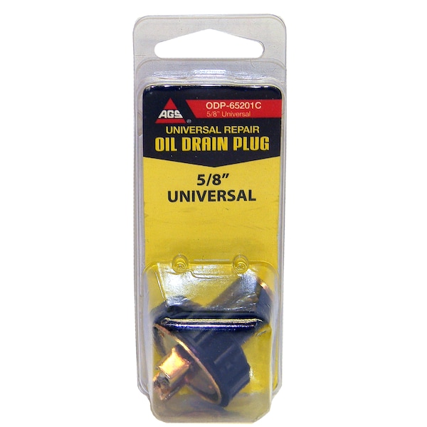 Ags Oil Drain Repair Plug M12x1.75 Oversize, 1 per Card ODP-65201C | Zoro