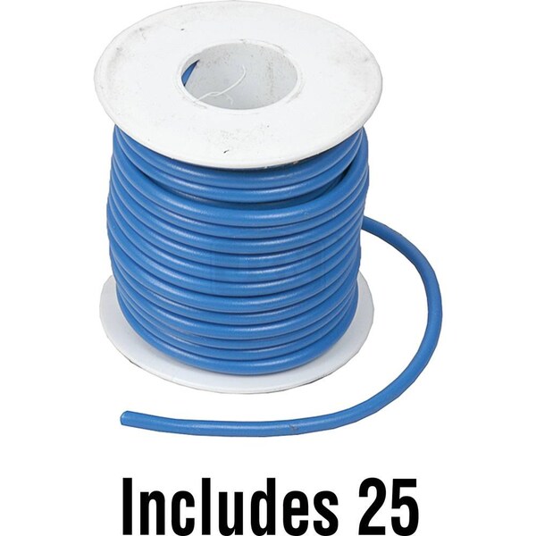 Aftermarket Primary Wire, GPT, 16 AWG, Copper, Blue, PVC Jacket ...