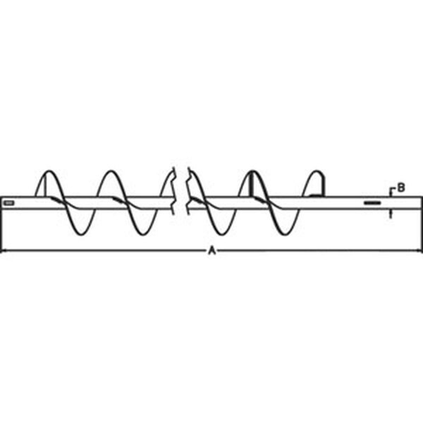 Aftermarket New Clean Grain Bottom Auger Fits Massey Ferguson Combine ...