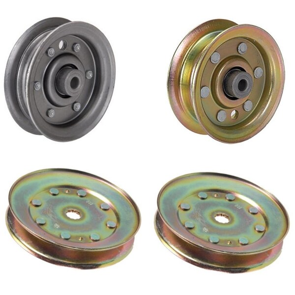 Aftermarket 42" Deck Riding Mower Idler & Mandrel Pulley fits Craftsman ...