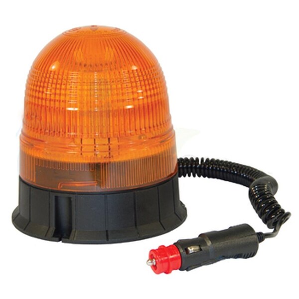Aftermarket Beacon, 40 LED, AMBER, Magnetic Base, Power Cord A-BLA9814 ...