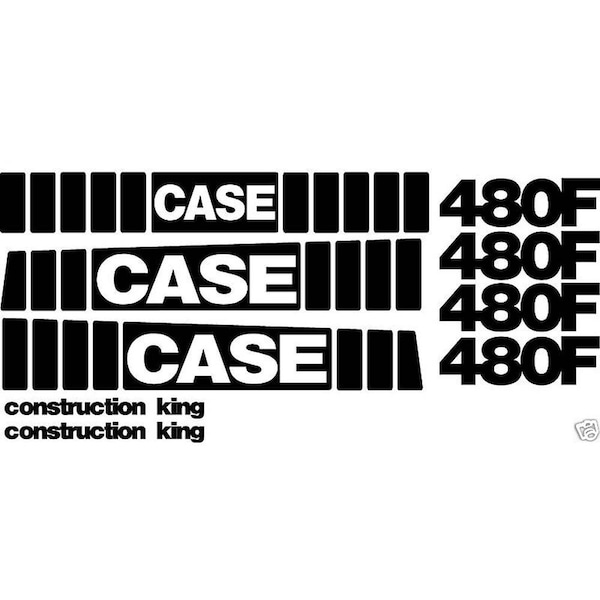 Aftermarket New Whole Machine Decal Set Fits Case Construction King ...