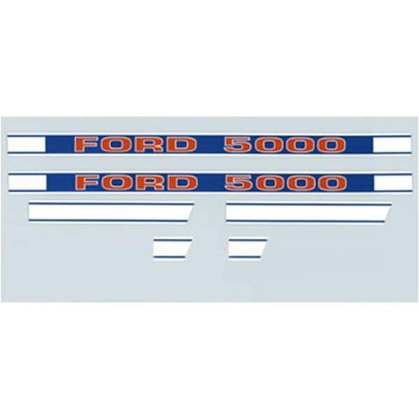 Ford 5000 Tractor Decals Ford 5000 Tractor Decal Set - Replacement ...