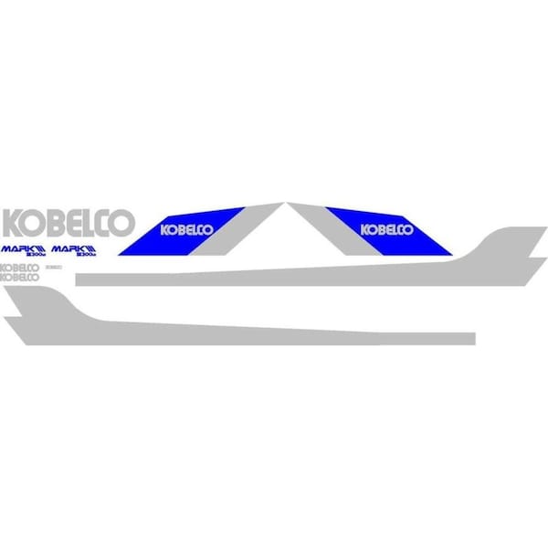 Aftermarket New Kobelco SK300 LC Excavator Decal Set with Mark III ...