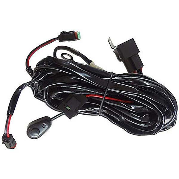 Aftermarket Universal Fit Cab Light Harness Includes Switch & Relay ...