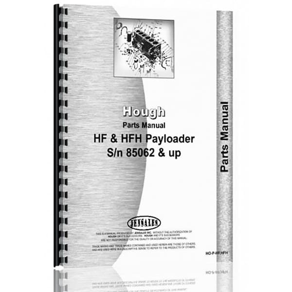 Aftermarket Payloader Parts Manual for Hough HF RAP72986 | Zoro