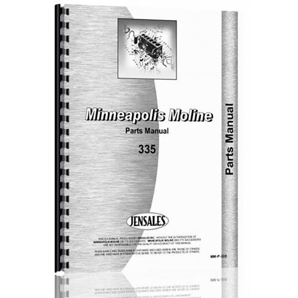 Aftermarket Parts Manual for Minneapolis Moline MM 335 RAP79715 | Zoro