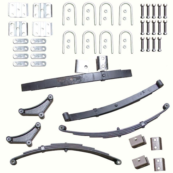 Aftermarket 1750 Springs Axle Suspension Kit And Hanger Kit for 3500 ...