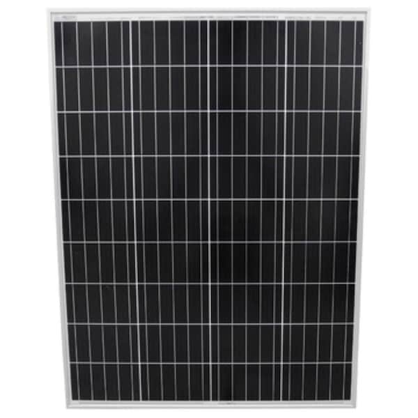 Aims Power 100 Watt Solar Panel Monocrystalline Rigid Roof / Ground ...