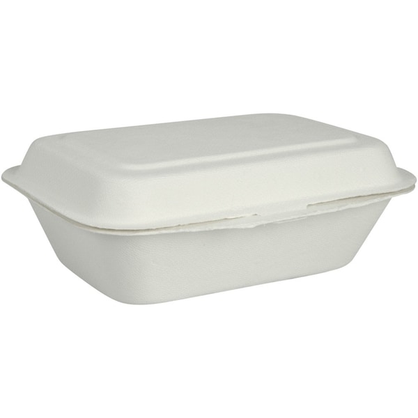 Abena Containers, To-Go, Clam Shell Meal Box w/ Hinged Lid, PK500 ...