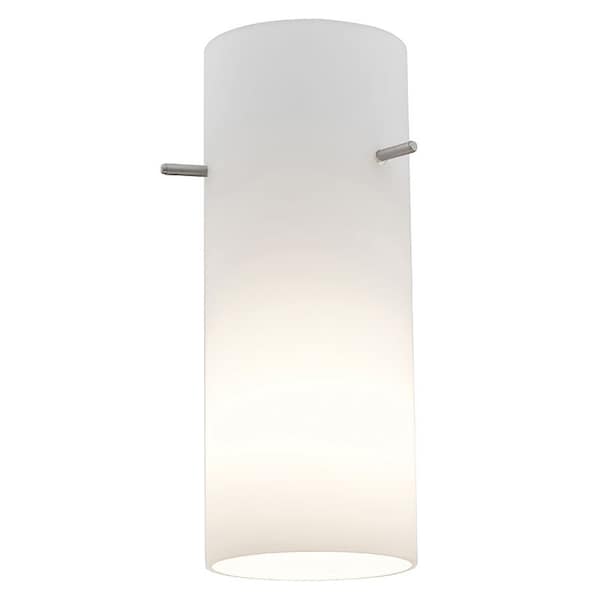 Access Lighting Cylinder, Pendant Glass Shade, Opal Glass 23130-OPL | Zoro
