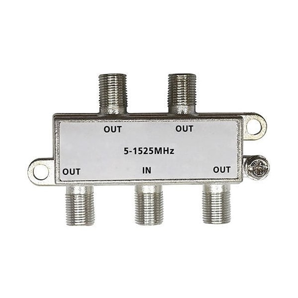 Wbox 4 WAY MOCA COMPLIANT HORIZONTAL COAXIAL SPLITTER 0E-COAXSP4 | Zoro