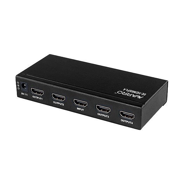 Avarro 1X4 HDMI SPLITTER 4K At 30HZ 0E-HDMISPL4 | Zoro