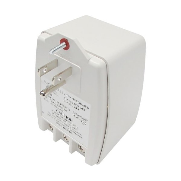 W Box Plug-In Transformer, 40 VA, 24V, 120V 0E-PPS2440 | Zoro